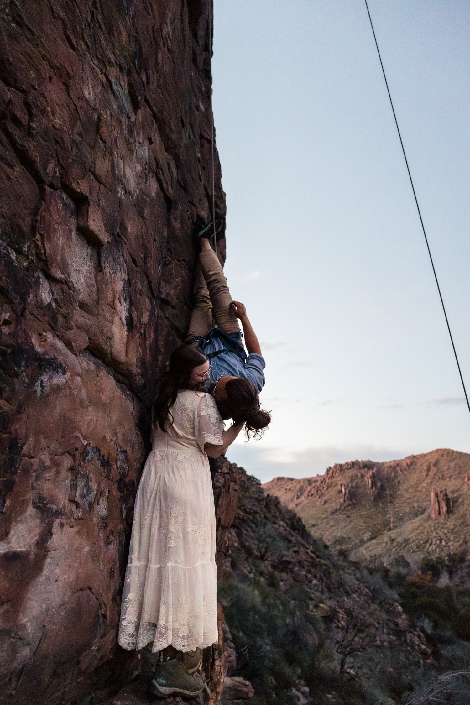 Rock Climbing Wedding Guide - Rock Climb on Your Elopement Day!